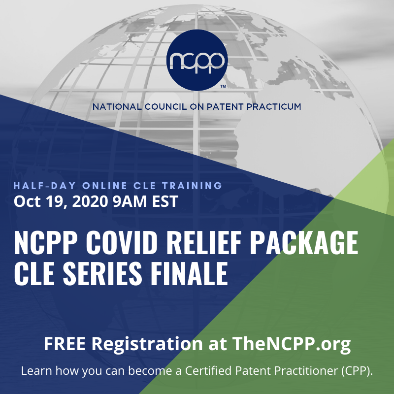 NCPP COVID Relief Package CLE Series Finale - National Council on ...